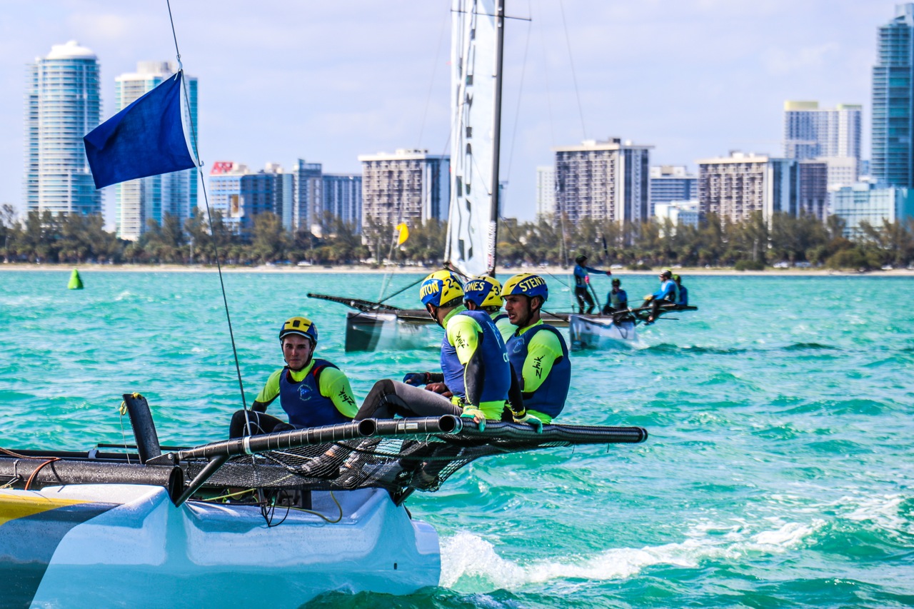 Australia’s Harry Price Steals The Show in Miami - World Match Racing Tour