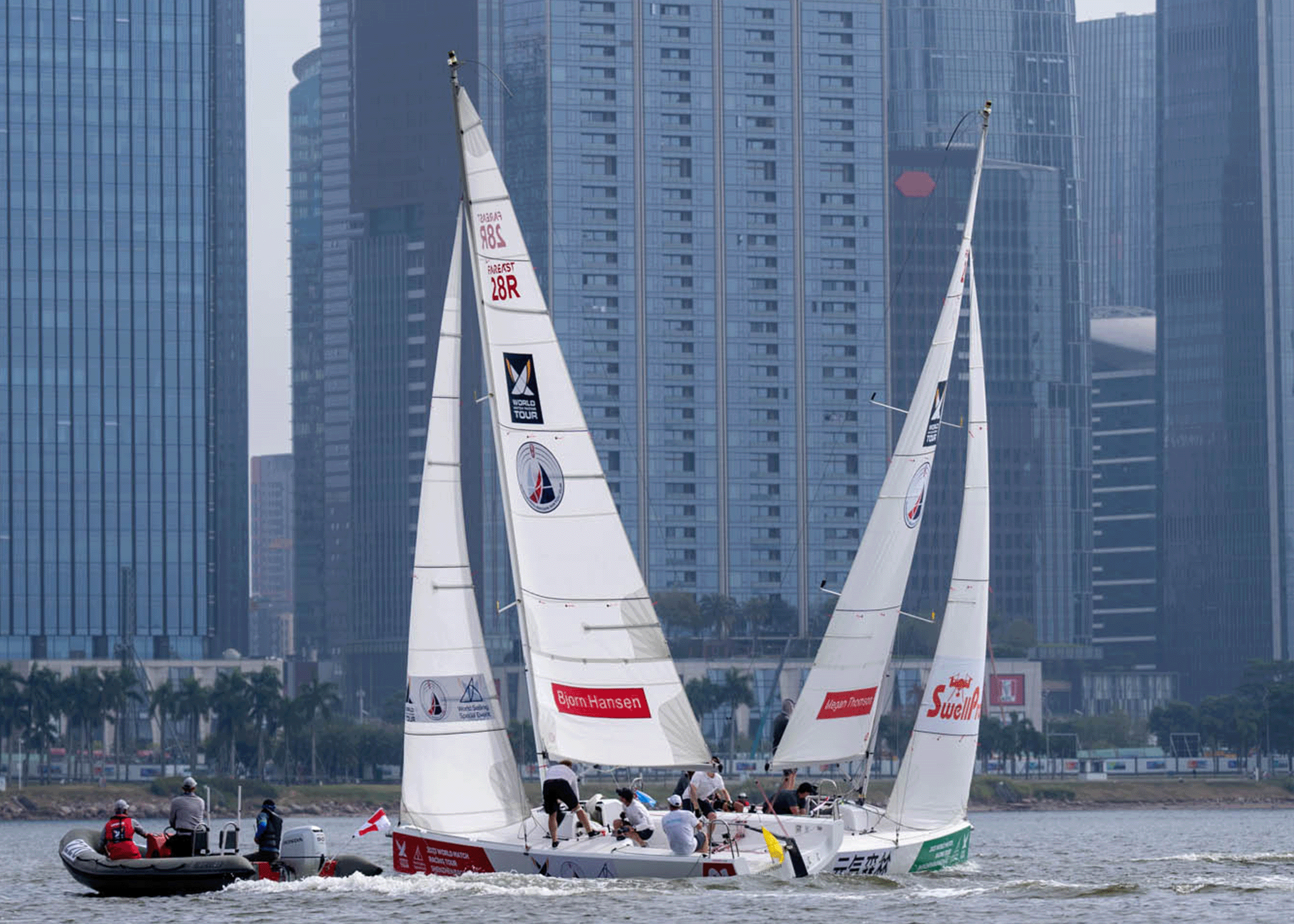 NO ROOM FOR ERROR ON DAY TWO OF 2023 WMRT FINAL - World Match Racing Tour